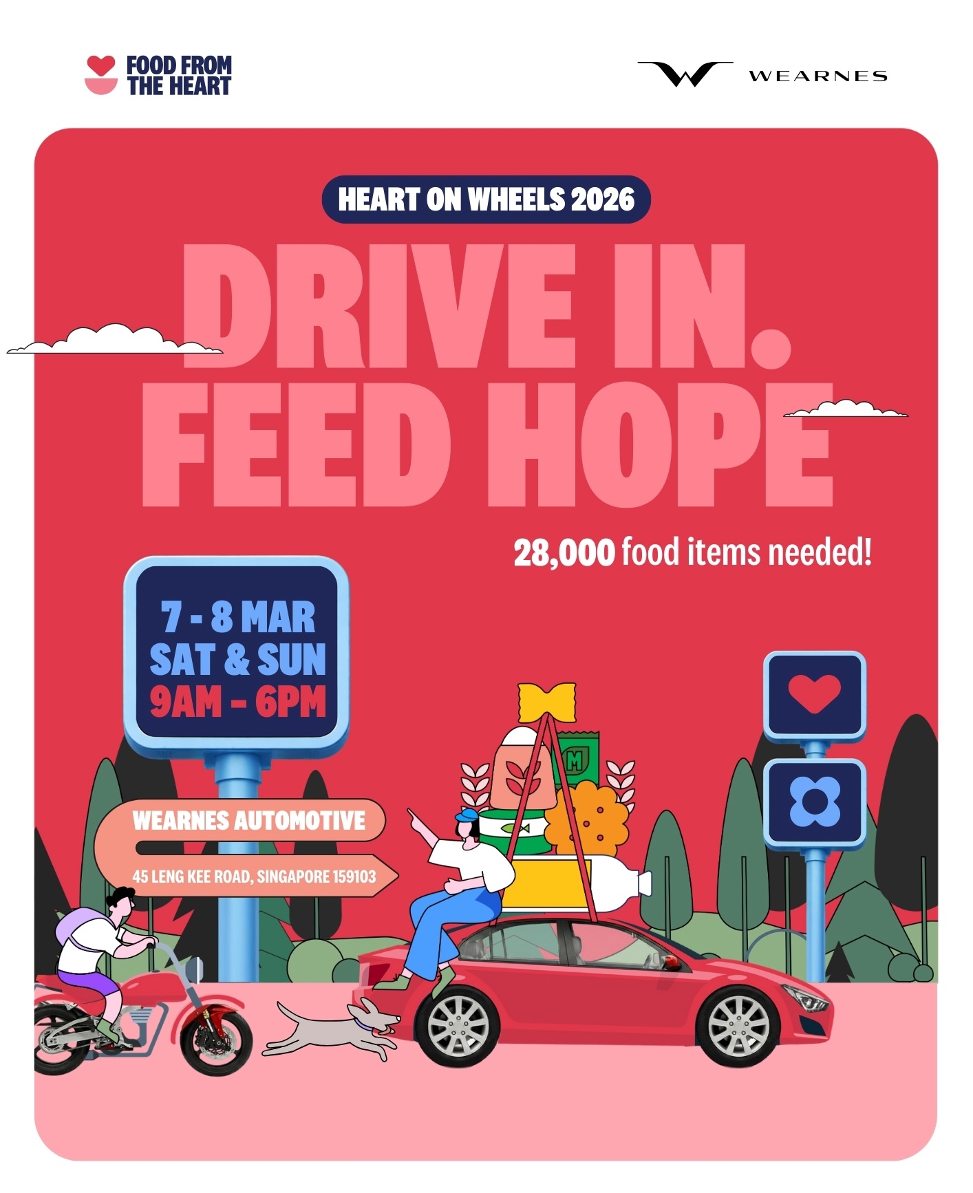 HEART ON WHEELS 2026 | Food from the Heart