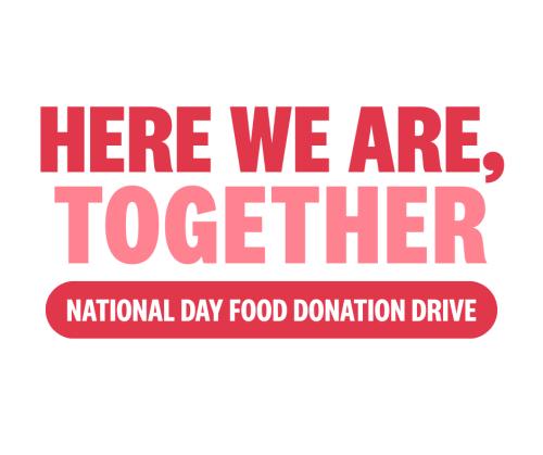 Here We Are Together 🇸🇬 Food Donation Drive | Food from the Heart