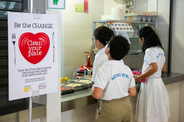 Clean Plate Campaign in Singapore | Food from the Heart